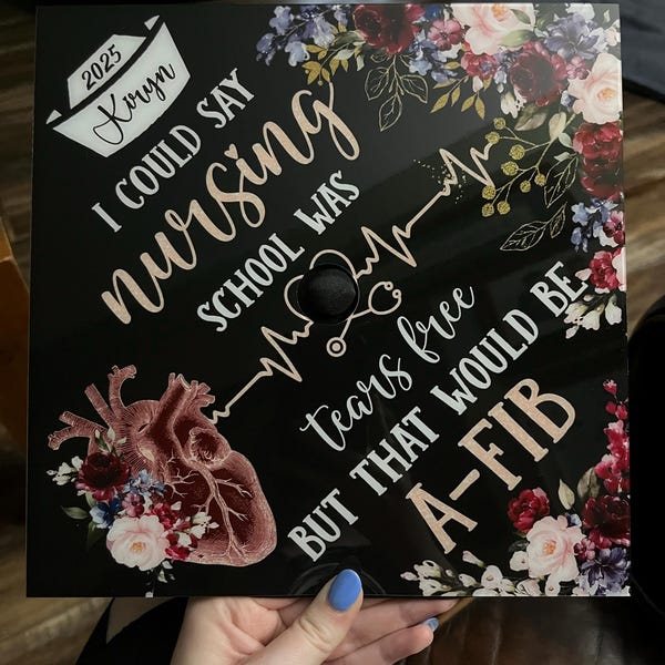 Personalized Business Graduation Cap, Custom Grad Cap Topper for ...