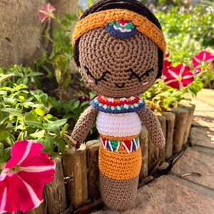 Nangula the Herero Doll CROCHET PATTERN From the World of - Etsy