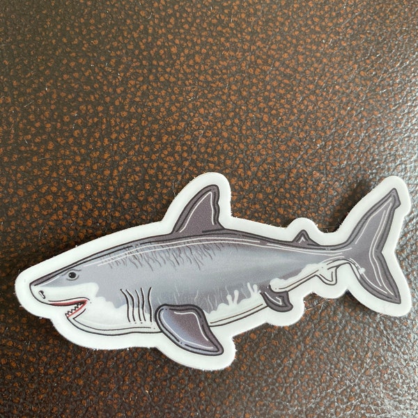 Great White Shark Sticker - Etsy