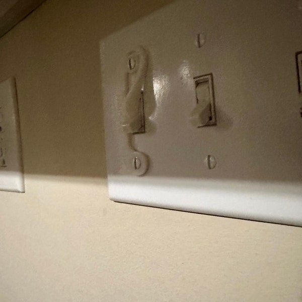 Light Switch Lock Customizable | Switch Label | Custom Text ...