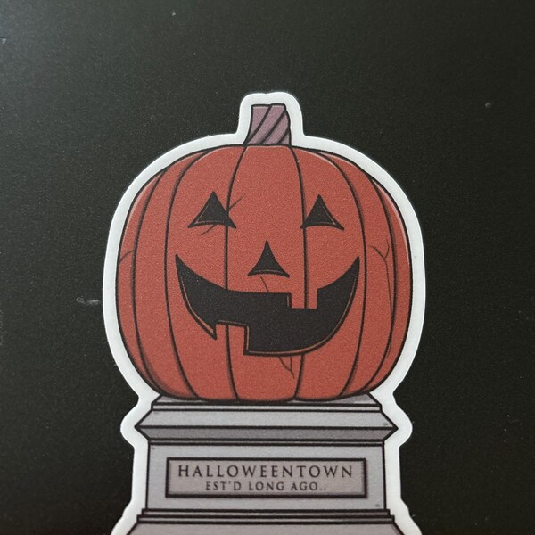 Halloweentown Vinyl Die Cut Red & Blue Headphone Stickers - Etsy