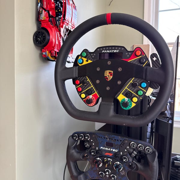 Fanatec Wall Hanger for Steering Wheel Rims by EPIC Sim Solutions ...