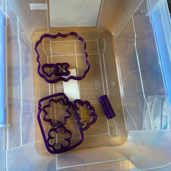 Mason Jar With Flowers and Leaf Set of 4 Cookie Cutter and Fondant ...