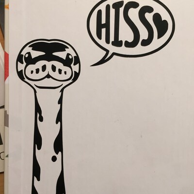 Peeking Ball Python Decal Periscoping Snake Serpent Boa - Etsy