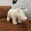 Rhino Sewing Pattern in 3 Sizes With Tutorial. - Etsy