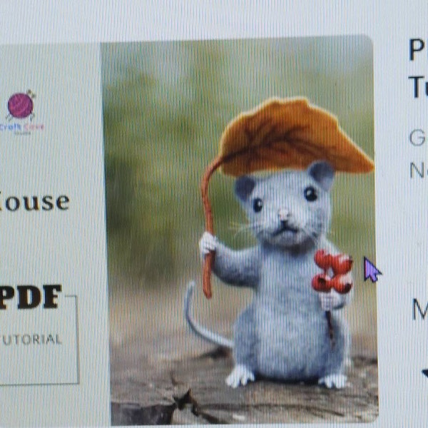 PDF Needle Felted Mouse Tutorial, Mouse Tutorial,needle Felted Animal ... PDF Needle Felted Mouse Tutorial, Mouse Tutorial,needle Felted Animal ...