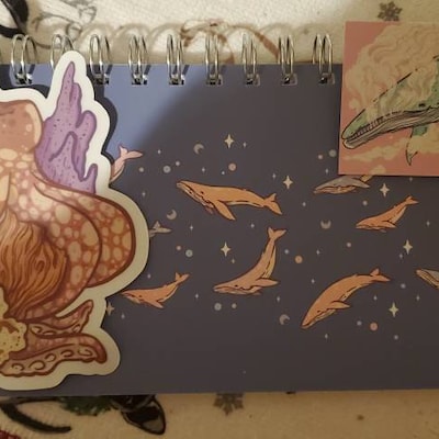 Space Ice Cream Vinyl Sticker - Etsy