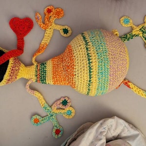 The Original Squashed Frog Door Stopper Amigurumi Instant Download PDF ...