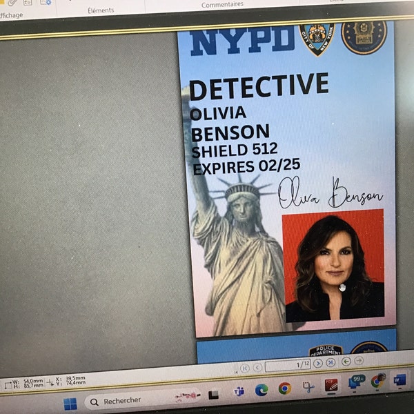 PRINTABLE Lindsay Messer, CSI New York, Id Badge, Cosplay, Accessories ...