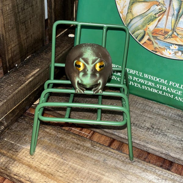 Kawaii Bat Desk Buddy Hand Painted Articulated Bat Figurine Desk Toy ...