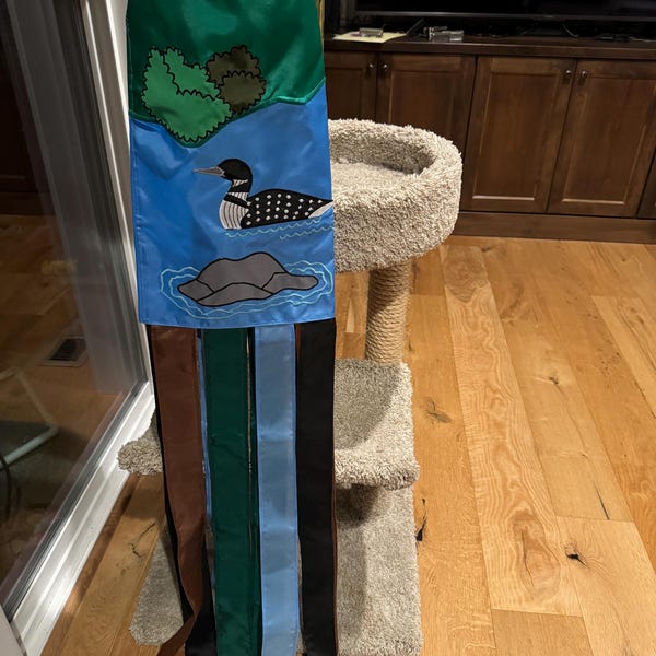 Rainbow Heart Windsock - Etsy