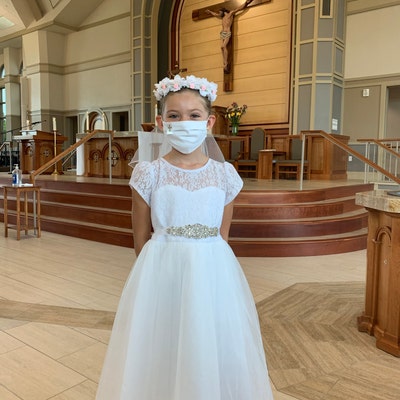 Communion Masks for Boys, Girls, Adults, for Baptisms Weddings ...