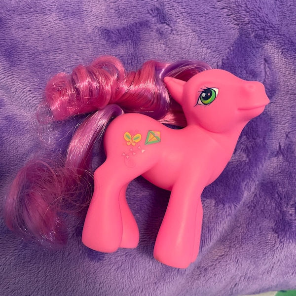 My Little Pony G1 Vintage Candy Cane Pony Sugar Apple - Etsy