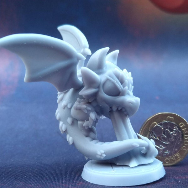 Chibi Dire Rat NPC Miniature 32mm Scale by Titan Forge With Base ...
