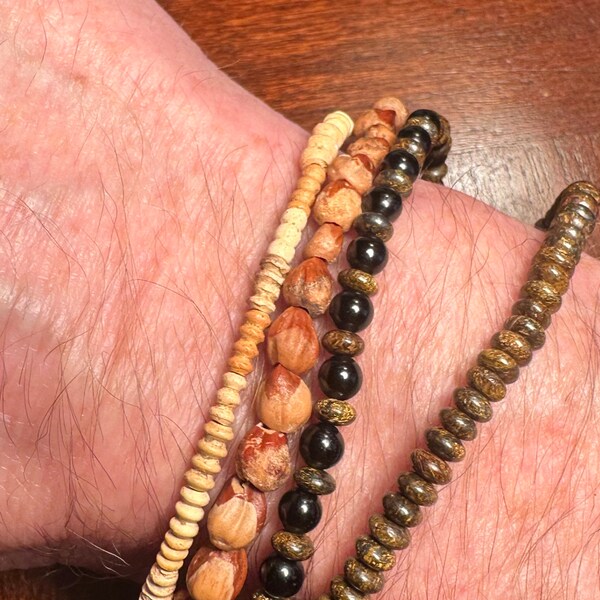 32" Navajo Ghost Spirit Beads Cedar Juniper Berry Necklace - Ghost ...