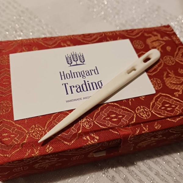Large Two-eyed Bone Nalbinding Needle - Etsy