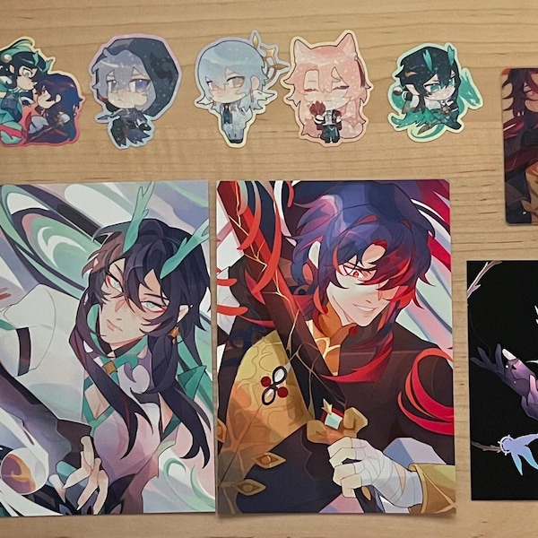 Honkai Star Rail [HSR] Holographic Star Foil Stickers - Etsy