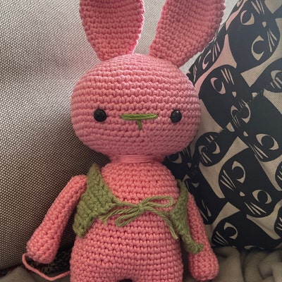 Rainbow Rabbit Amigurumi Crochet Pattern Easy Amigurumi Bunny - Etsy