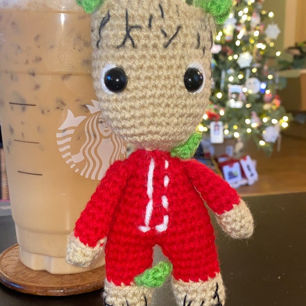 PDF Amigurumi Groot Crochet Pattern, Crochet Guardians of the Galaxy ...
