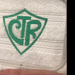 CTR Embroidery Design. CTR Crest. CTR Emblem. Choose the Right ...