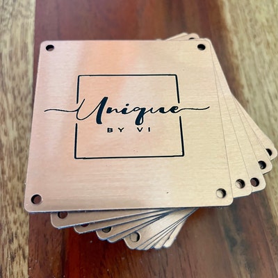 Personalised Tags for Handmade Crafts, Custom Labels for Knitted, Woven ...