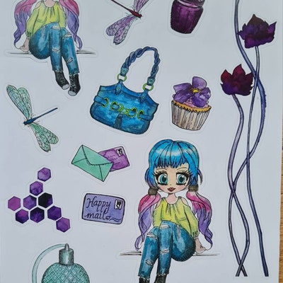 PRINTABLE Letter Writing Notepaper Regal Frame Blue - Etsy