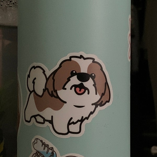 Beagle Sticker Sleepy Beagle Puppy Sticker Cute Beagle Dog Sticker for ...
