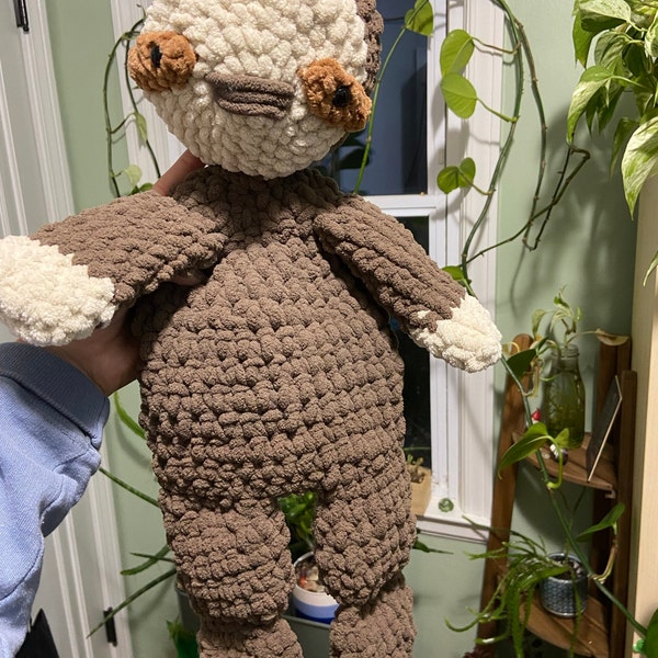 Sloan the Sloth Crochet Pattern, Amigurumi Sloth Pattern - Etsy