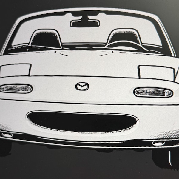 Miata Coloring Book JDM Coloring Book MX5 Coloring Book Eunos Roadster ...