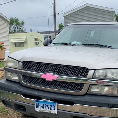 Pink Chevy Emblem Vinyl Wrap Kit 2 Sheets - Etsy
