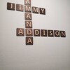 4x4 Inch Scrabble Tile Letters - Wall Art - Wall Decor - Etsy
