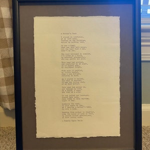 100% Indian Cotton Rag Handmade Paper Custom Typewriter Print A4/A5/A6 ...