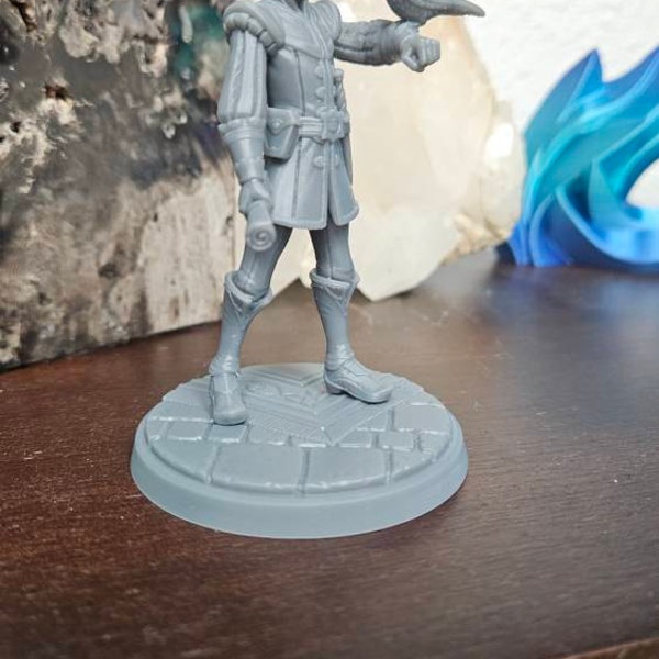 Miniature Santa Claus Chimney Player Dnd Miniature for Tabletop Games ...