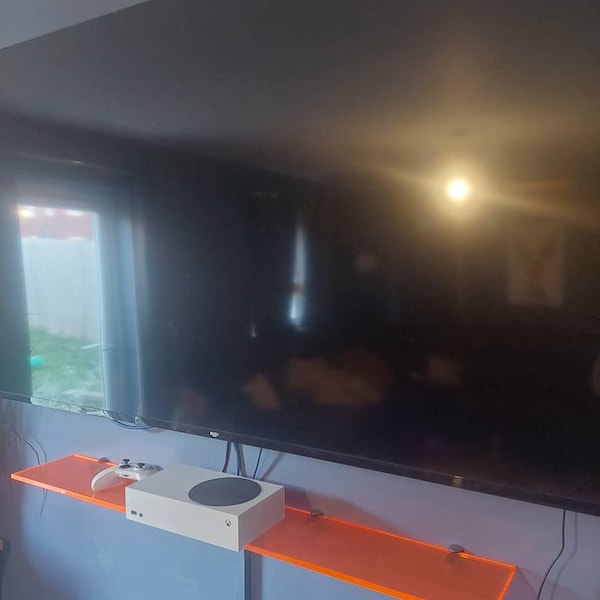 Perspex/acrylic Coloured Shelves - Smoked Dark Grey for Interiors - Etsy