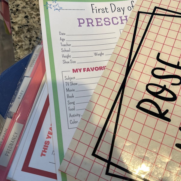 All About Me First and Last Day of School Printable, Interview Sheet ...
