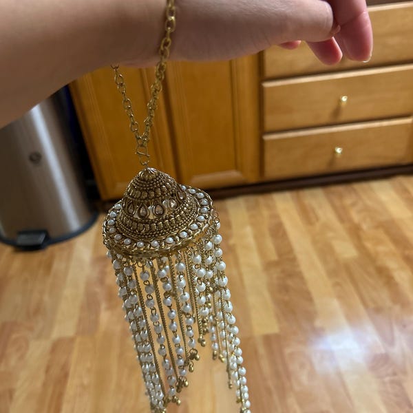 Traditional Bridal Kaleera, Indian Wedding Jewelry, Punjabi Kalire ...