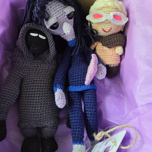 Handcrafted Inside Out Inspired Amigurumi Doll - Anger | Unique Crochet ...