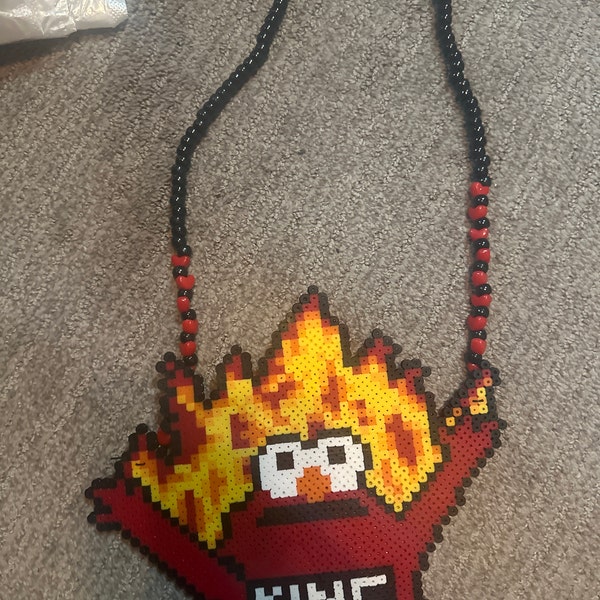 Trippy Rick Sanchez Perler - Etsy