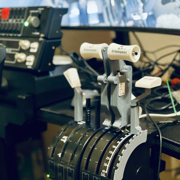 Boeing 737 Thrust Levers for Saitek Pro Flight Throttle Quadrant ...