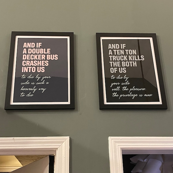 Personalised 50 Vinyl Record Spine Poster Custom Album Print Music ...