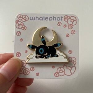 Matte Shiny Umbreon Hard Enamel Pin - Etsy