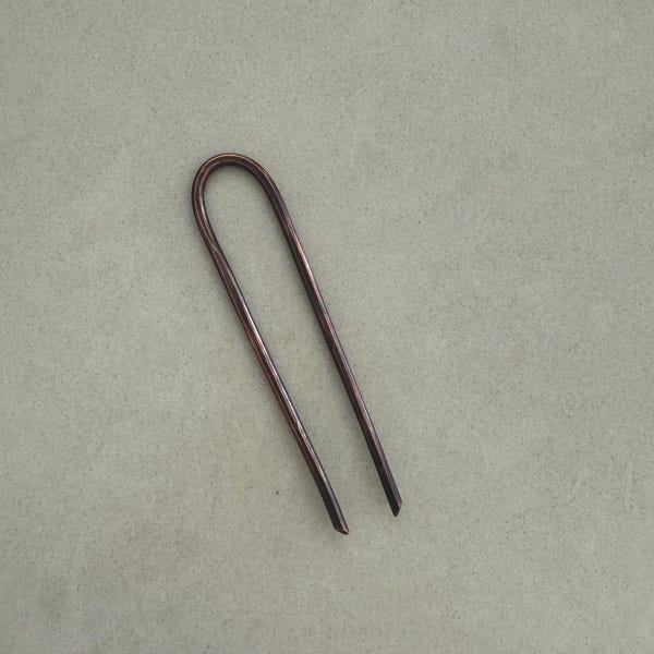 Brass Hair Tie Hair Cuff Metal Pony Tail Holder Hair Jewelry Modern ...