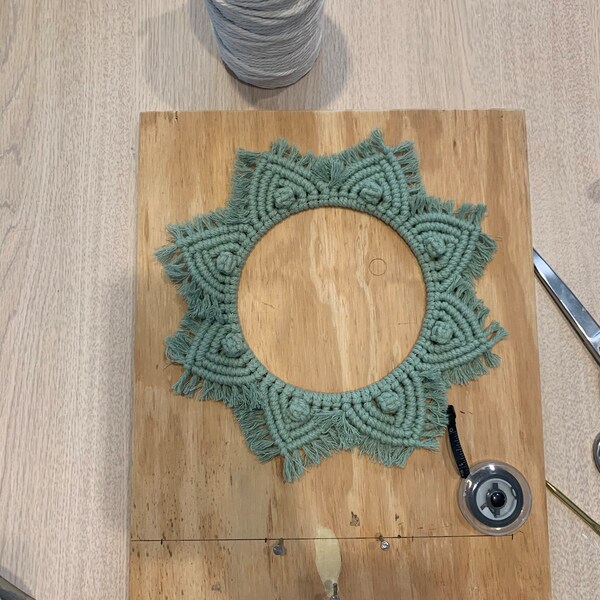 Macrame Coaster PDF Pattern - Digital Download | DIY Macrame Pattern ...