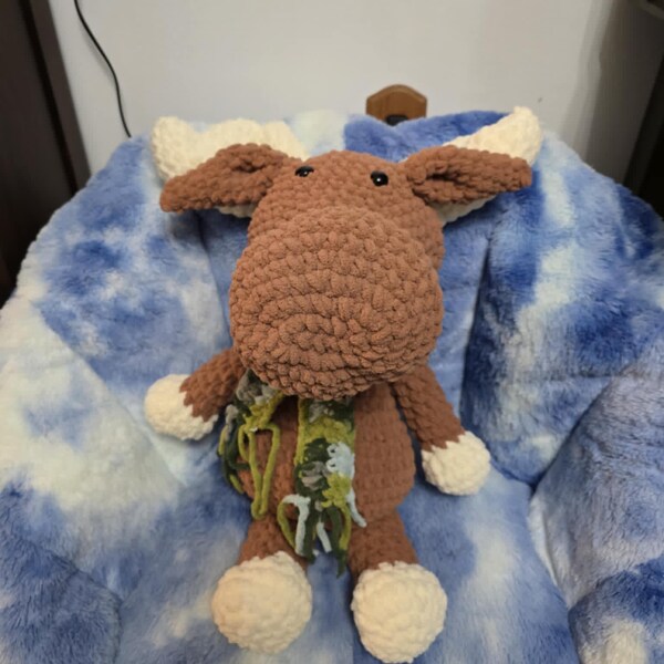 Manny Moose CROCHET PATTERN, Amigurumi Crochet Pattern, PDF, English ...