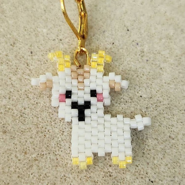 Labradoodle Dog, Labrador Poodle Bead Graph PATTERN, Miyuki Brick ...