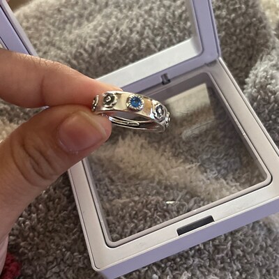 Pair of Howl's Moving Castle S925 Silver Non-adjustable Rings Howl ...