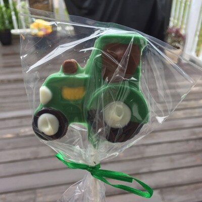 One Dozen Farm Tractor Lollipop Suckers Party Favors - Etsy