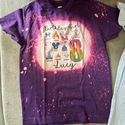 Custom Bleach Shirt, Make Your Own Shirt, Create Your Own Custom ...