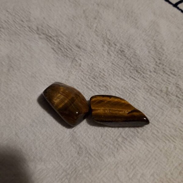 Tiger Eye TUMBLED Africa - Tumbled Tiger Eye - Tigers Eye - Third Eye ...