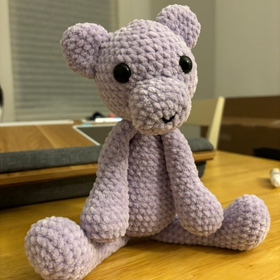Wolf Crochet Pattern Easy Crochet Wolf Amigurumi Pattern Cute Wolf ...